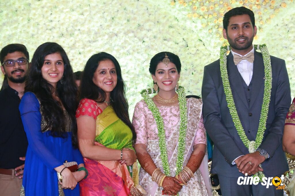 Aadhav and Vinodhnie Marriage Reception Photos | Cinespot.net