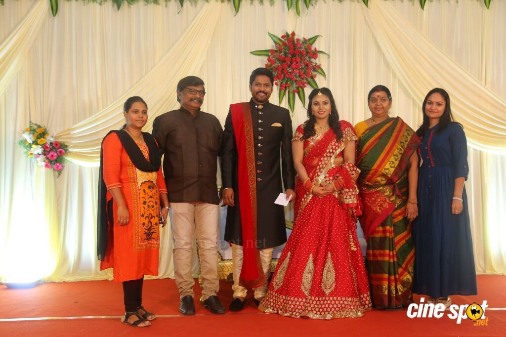 Actor Soundararaja Wedding Reception Photos | Cinespot.net
