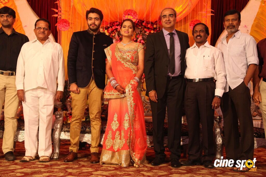 Anand Audio Son Anand and Parul Wedding Reception Photos | Cinespot.net