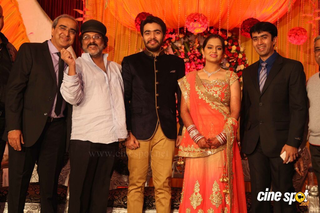 Anand Audio Son Anand and Parul Wedding Reception Photos | Cinespot.net